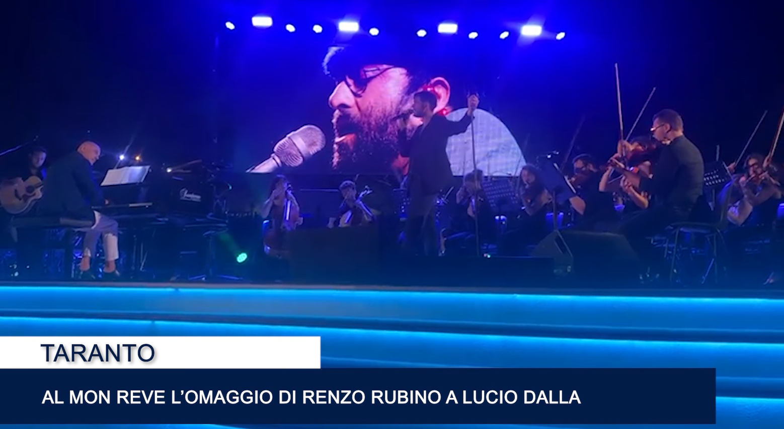 Al Mon Rêve l'omaggio di Renzo Rubino a Lucio Dalla - Studio 100